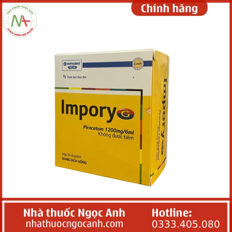 Thuốc Impory G 1200mg/6ml là thuốc gì? giá bao nhiêu? mua ở đâu