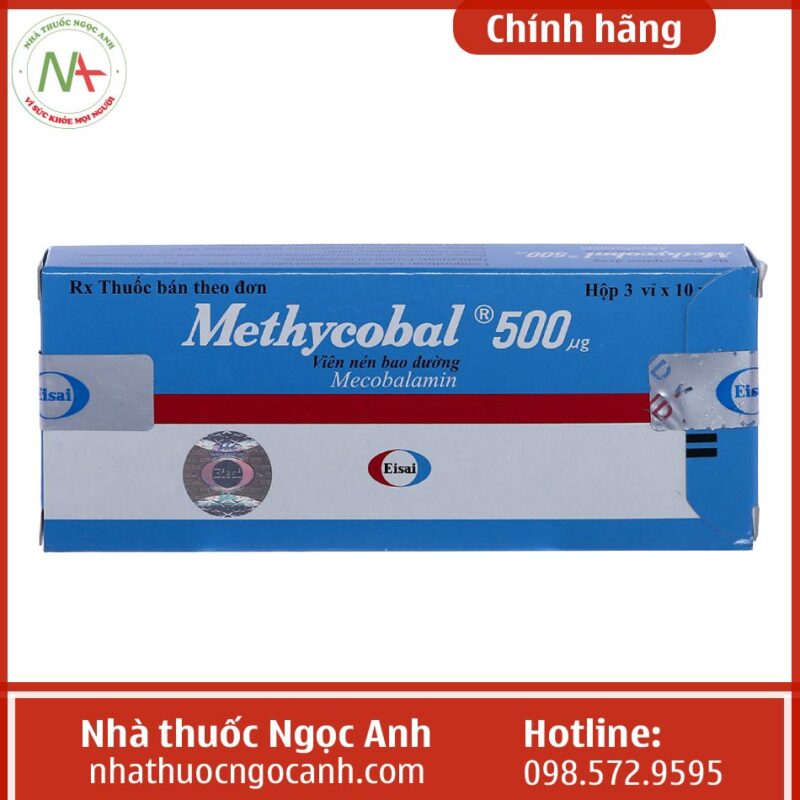 Thuốc Methycobal 500mcg dạng viên là thuốc gì, giá bao nhiêu, mua ở đâu?