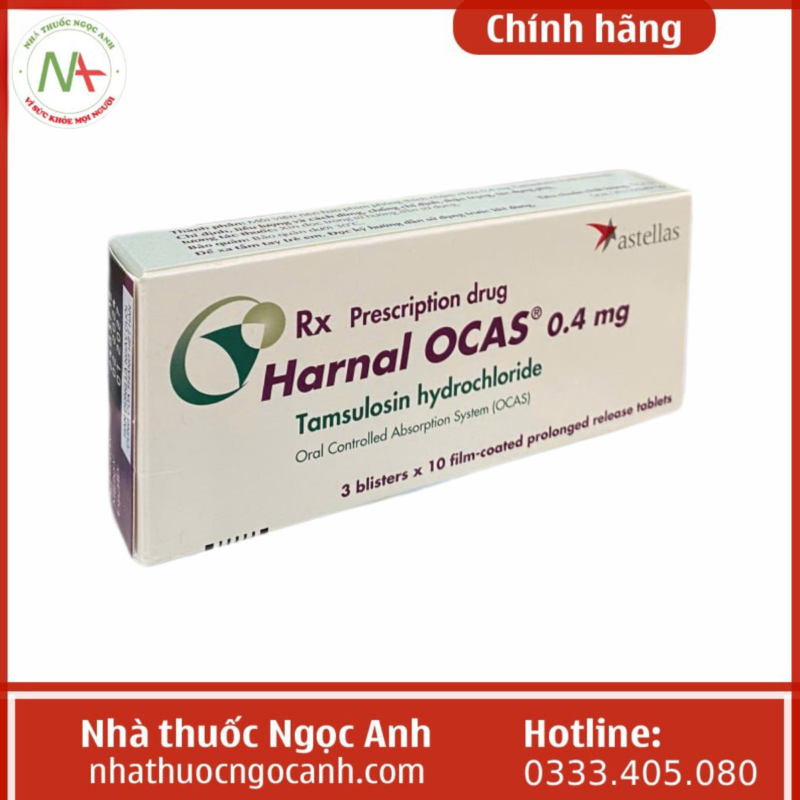 Thuốc Harnal OCAS 0,4mg có tác dụng gì, mua ở đâu, giá bao nhiêu