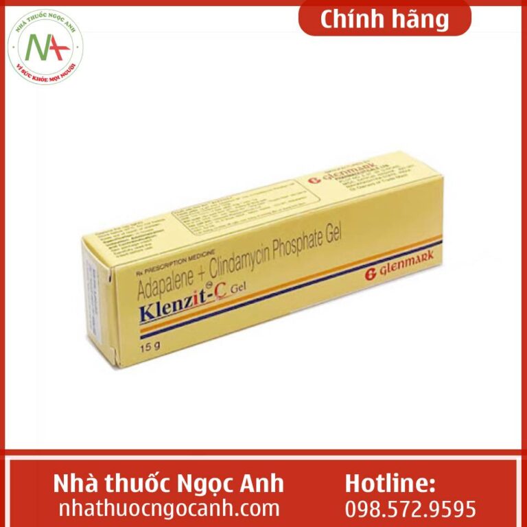 Thuốc Klenzit-C Gel dùng sáng hay tối, giá bao nhiêu, mua ở đâu?