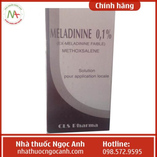 Thuốc Meladinine 0,1%: Công dụng, liều dùng, lưu ý tác dụng phụ