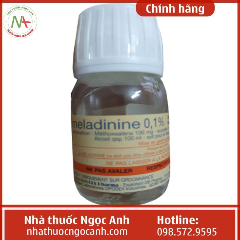 Thuốc Meladinine 0,1%: Công dụng, liều dùng, lưu ý tác dụng phụ
