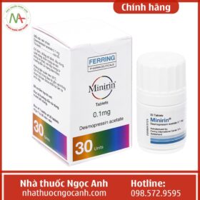 Thuốc Minirin Tablets 0.1mg là thuốc gì, giá bao nhiêu, mua ở đâu