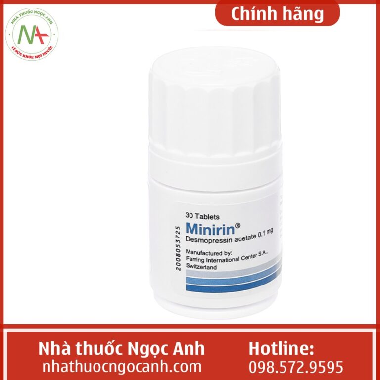 Thuốc Minirin Tablets 0.1mg là thuốc gì, giá bao nhiêu, mua ở đâu