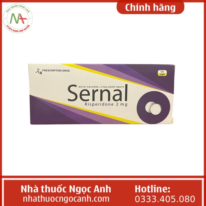Thuốc Sernal 2mg là thuốc gì, có tác dụng gì, giá bao nhiêu, mua ở đâu?
