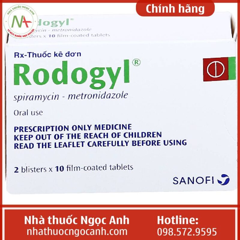 Thuốc Rodogyl 750.000 IU/125mg liều dùng, giá bao nhiêu, mua ở đâu
