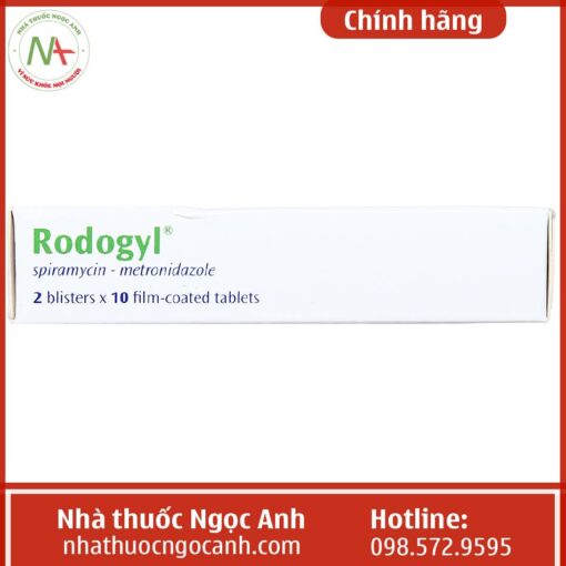 Thuốc Rodogyl 750.000 IU/125mg liều dùng, giá bao nhiêu, mua ở đâu