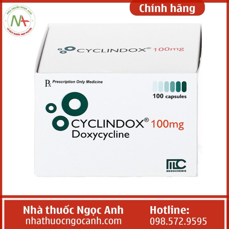 Thuốc Cyclindox 100mg là thuốc gì? tác dụng, giá bán, mua ở đâu