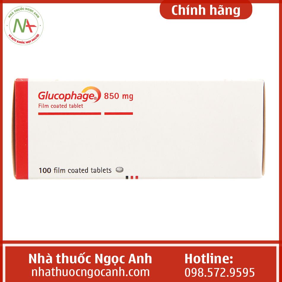 Thuốc Glucophage 850mg là thuốc gì, mua ở đâu? giá bao nhiêu?