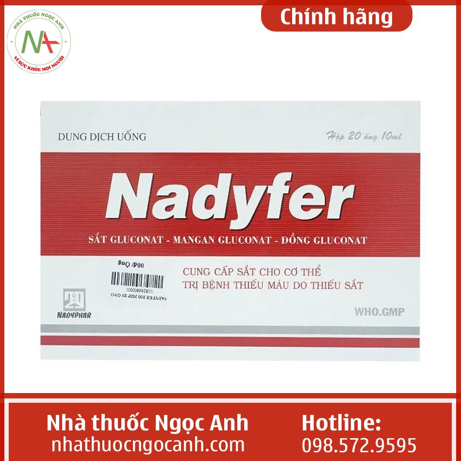 Ferrous gluconate - Nhà thuốc online Ngọc Anh chuyên mua bán thuốc trực ...