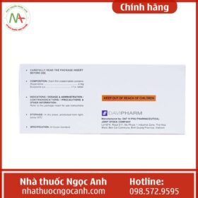 Thuốc Sernal 2mg là thuốc gì, có tác dụng gì, giá bao nhiêu, mua ở đâu?