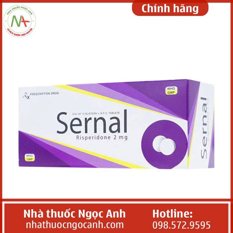 Thuốc Sernal 2mg là thuốc gì, có tác dụng gì, giá bao nhiêu, mua ở đâu?