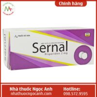 Thuốc Sernal 2mg là thuốc gì, có tác dụng gì, giá bao nhiêu, mua ở đâu?