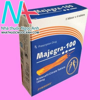 Thuốc Majegra 100:Công dụng, liều dùng, lưu ý tác dụng phụ, giá bán