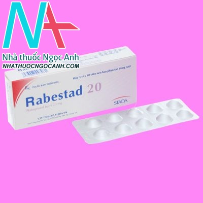 Thuốc Rabestad 20: Công dụng, liều dùng, lưu ý tác dụng phụ, giá bán