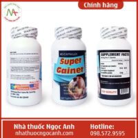 Super Gainer là thuốc gì, có tác dụng gì, mua ở đâu, giá bao nhiêu