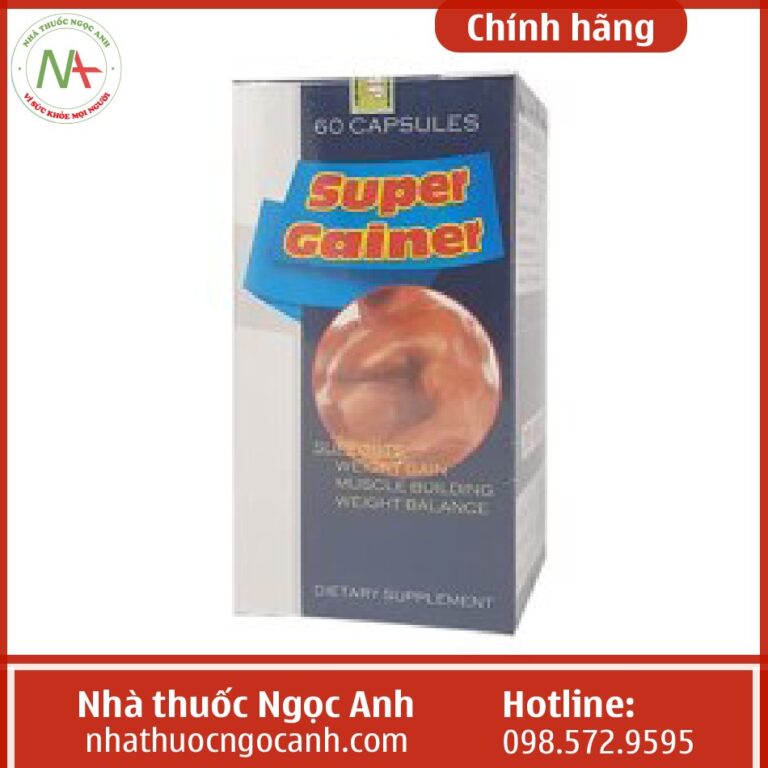 Super Gainer là thuốc gì, có tác dụng gì, mua ở đâu, giá bao nhiêu