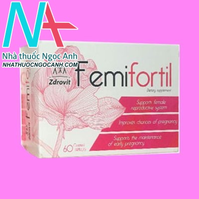 Thuốc Femifortil : Công dụng, liều dùng, lưu ý tác dụng phụ, giá bán
