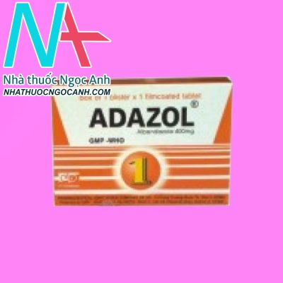 Thuốc Adazol : Công dụng, liều dùng, lưu ý tác dụng phụ, giá bán