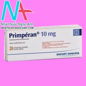 Thuốc Primperan® 10mg: Công dụng, liều dùng, lưu ý tác dụng phụ, giá