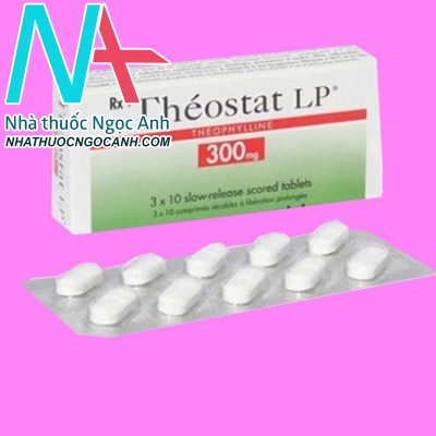 Thuốc Theostat L.P 300 mg: Công dụng, liều dùng, tác dụng phụ, giá bán