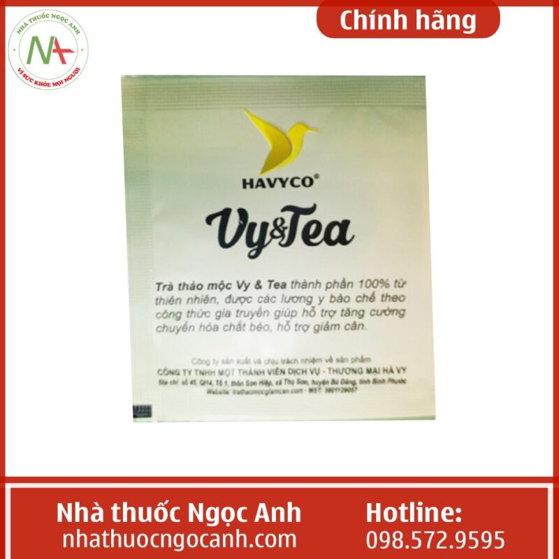 Trà giảm cân Vy & Tea có tốt không, giá bao nhiêu, mua ở đâu?