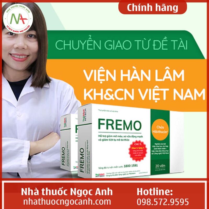 Thuốc Fremo là thuốc gì, có tốt không, giá bao nhiêu, mua ở đâu?