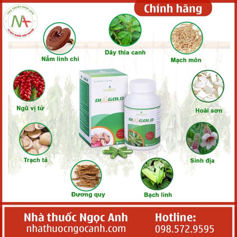 Thuốc Diagold là thuốc gì, có tốt không, giá bao nhiêu, mua ở đâu?