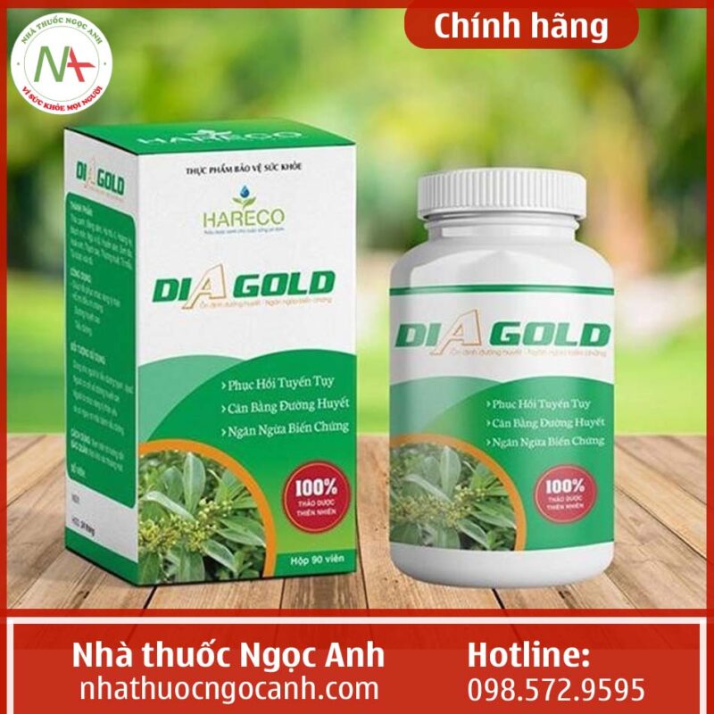 Thuốc Diagold là thuốc gì, có tốt không, giá bao nhiêu, mua ở đâu?