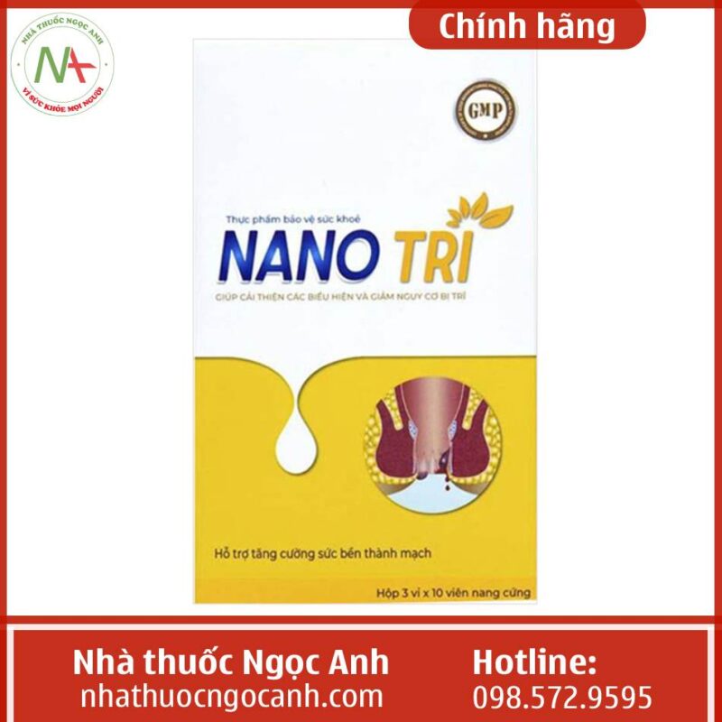 Nano Trĩ là thuốc gì ? Có tốt không? Review, giá bao nhiêu? Bán ở đâu?