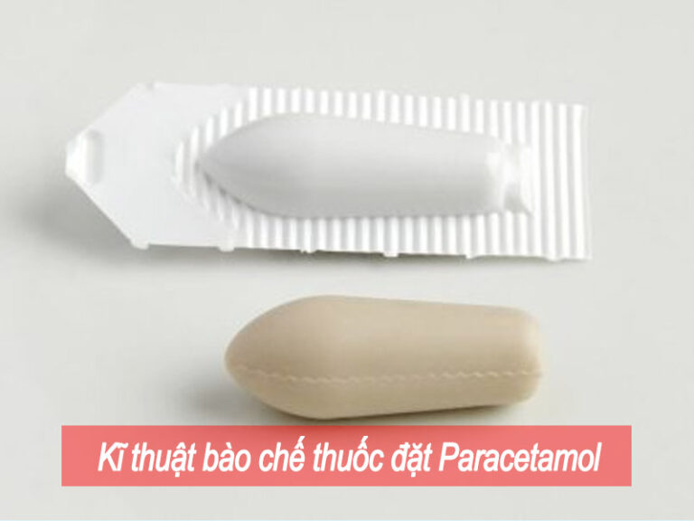 Thuốc đặt Paracetamol 125 mg: Công thức và phương pháp bào chế