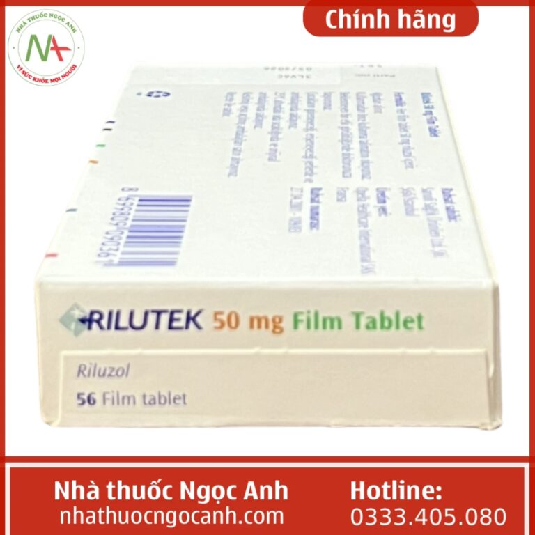 Thuốc Rilutek 50mg là thuốc gì, có tác dụng gì, giá bao nhiêu, mua ở đâu