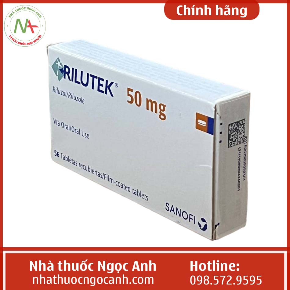 Thuốc Rilutek 50mg là thuốc gì, có tác dụng gì, giá bao nhiêu, mua ở đâu