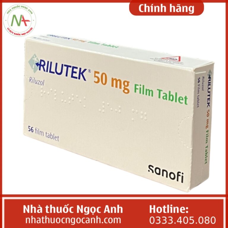 Thuốc Rilutek 50mg là thuốc gì, có tác dụng gì, giá bao nhiêu, mua ở đâu