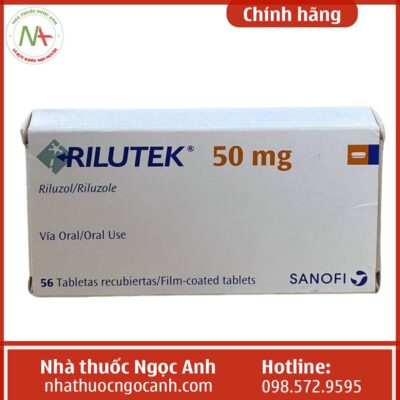 Thuốc Rilutek 50mg là thuốc gì, có tác dụng gì, giá bao nhiêu, mua ở đâu