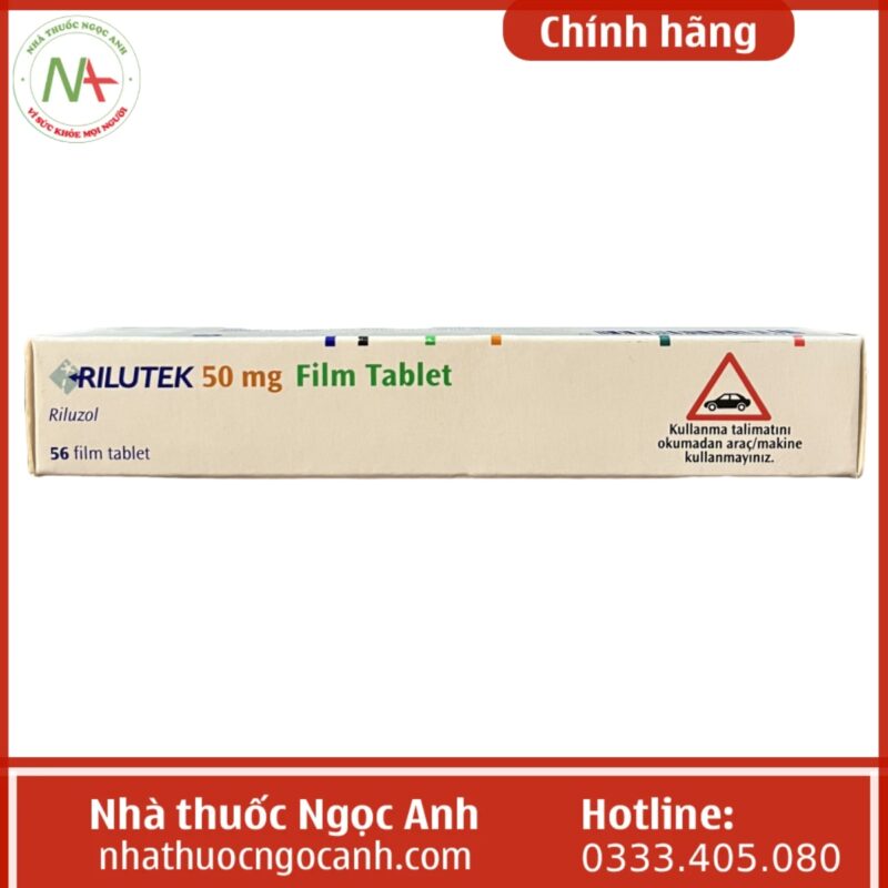 Thuốc Rilutek 50mg là thuốc gì, có tác dụng gì, giá bao nhiêu, mua ở đâu