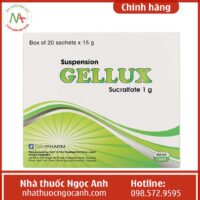 Thuốc Gellux 1g/15g uống trước hay sau ăn, giá bao nhiêu, mua ở đâu?