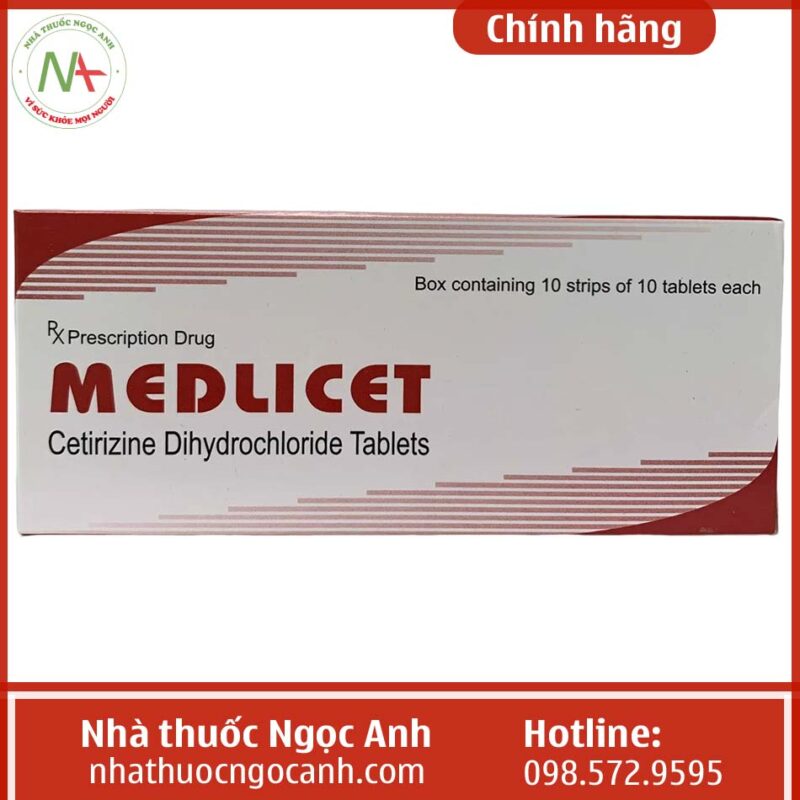 Thuốc Medlicet 10mg là thuốc gì, có tác dụng gì, giá bao nhiêu, mua ở đâu?