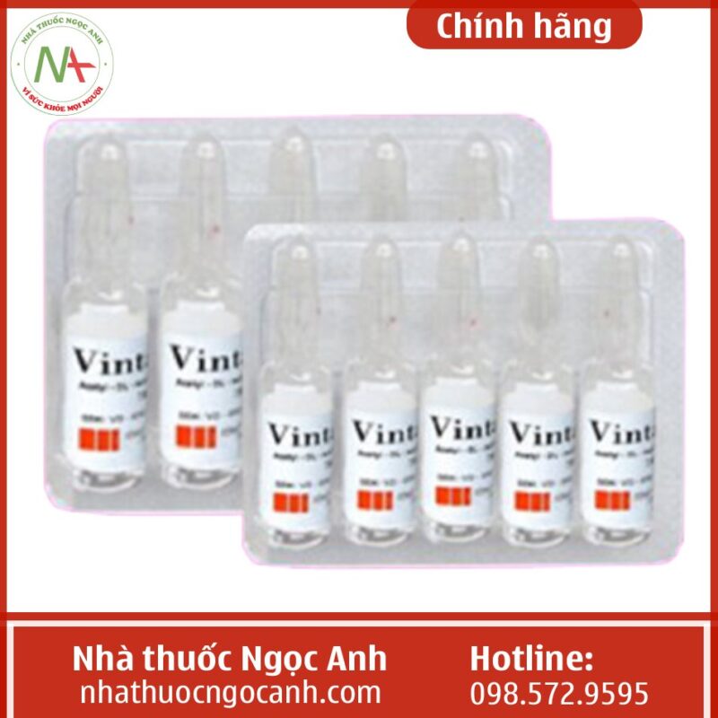 Thuốc Vintanil 500mg/5ml là thuốc gì, giá bao nhiêu, mua ở đâu?