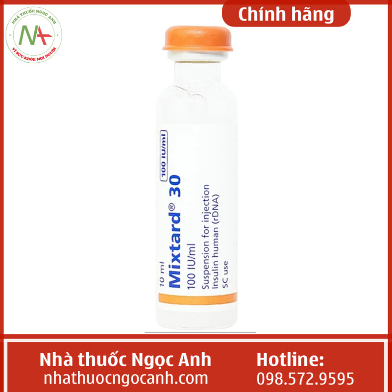 Thuốc Mixtard 30 100IU/ml là thuốc gì, mua ở đâu, giá bao nhiêu?