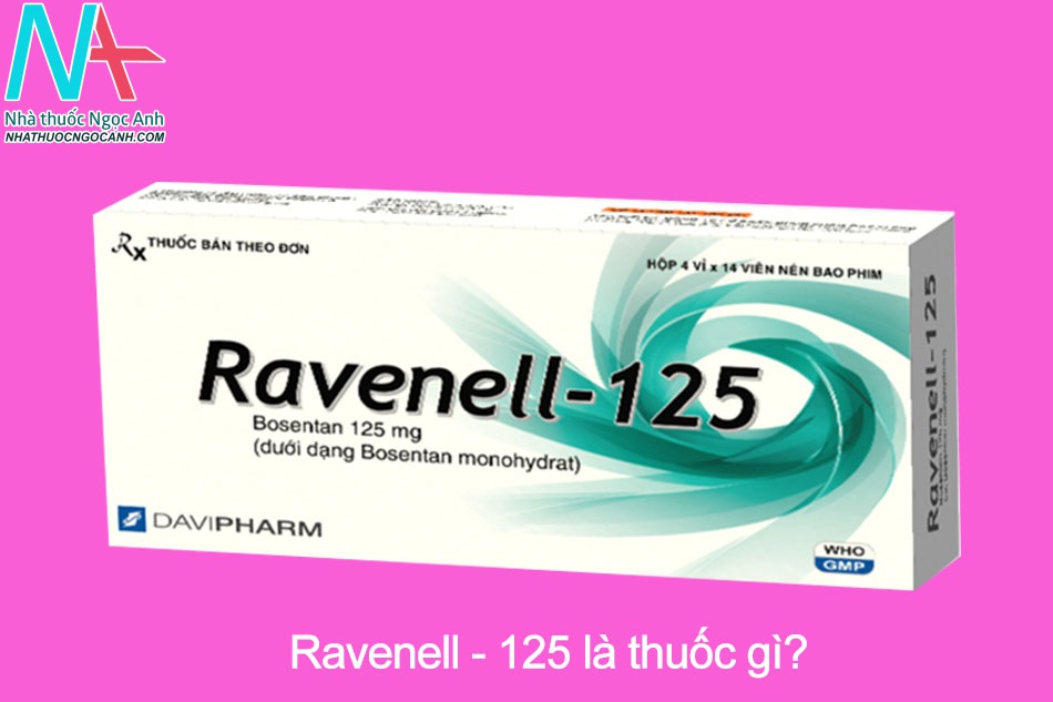 Ravenell-125 là thuốc gì? Cách dùng như thế nào? Giá bao nhiêu?