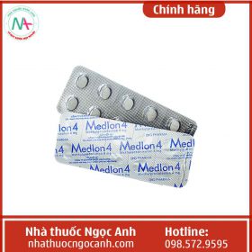 Thuốc Medlon 4 là thuốc gì, liều dùng, giá bao nhiêu, mua ở đâu?