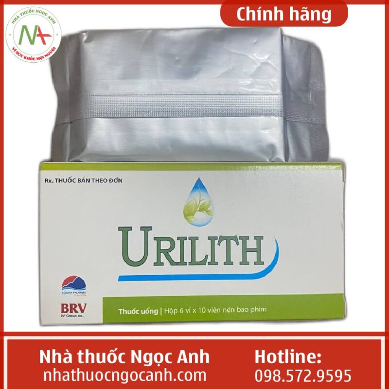Thuốc Urilith là thuốc gì, có tác dụng gì, giá bao nhiêu, mua ở đâu?