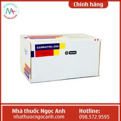 Carbatol 200mg là thuốc gì, giá bao nhiêu, mua ở đâu, tác dụng gì?