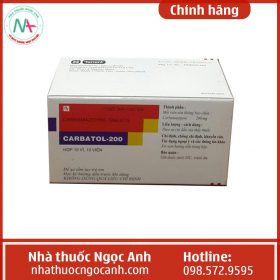 Thuốc Carbatol-200 là thuốc gì, tác dụng gì, giá bao nhiêu, mua ở đâu
