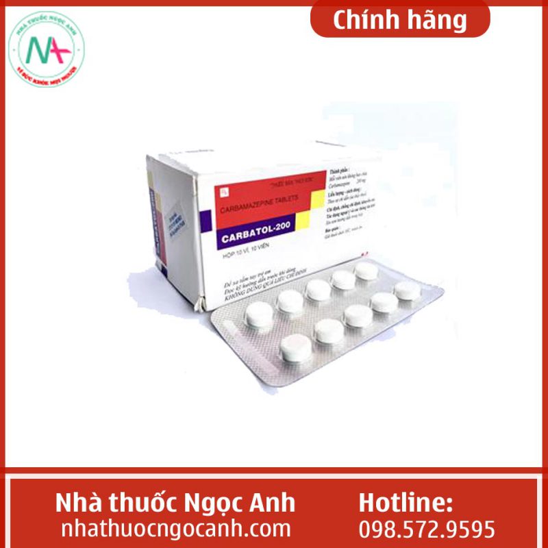 Thuốc Carbatol-200 là thuốc gì, tác dụng gì, giá bao nhiêu, mua ở đâu