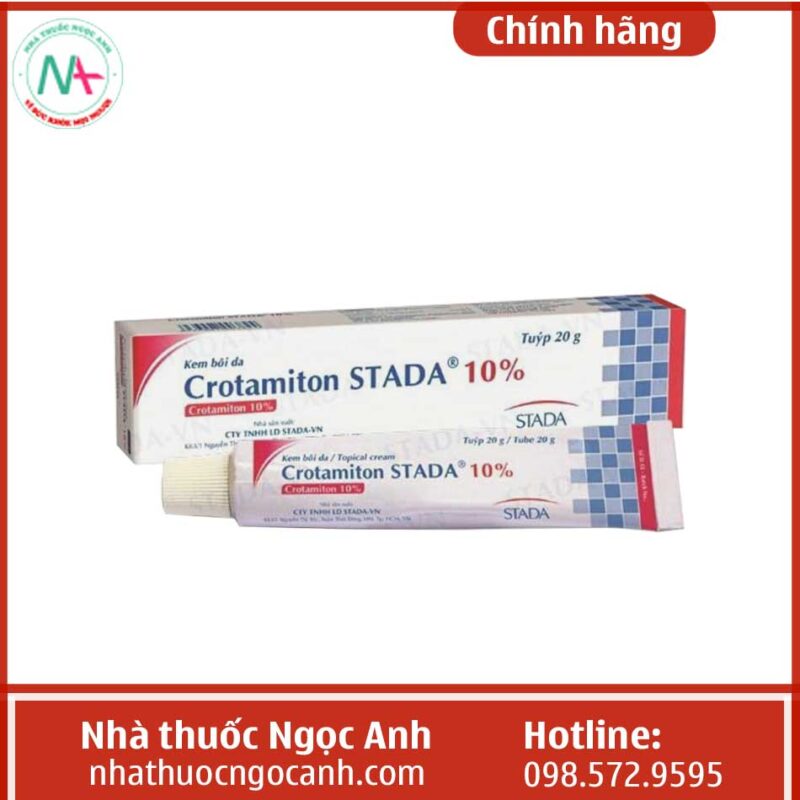 Thuốc Crotamiton STADA 10% là thuốc gì, giá bao nhiêu, mua ở đâu