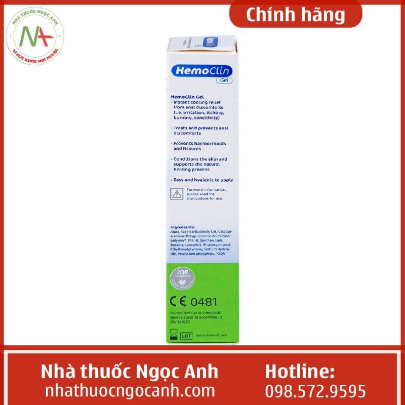 Thuốc Hemoclin gel là thuốc gì, có tốt không, giá bao nhiêu, mua ở đâu