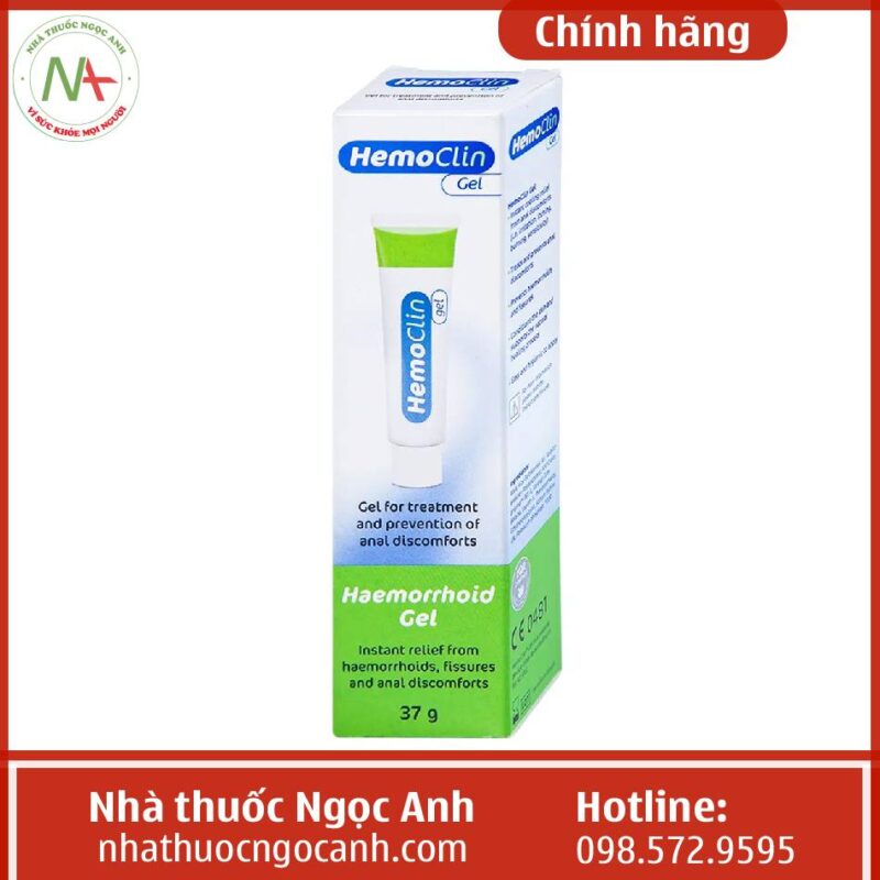 Thuốc Hemoclin gel là thuốc gì, có tốt không, giá bao nhiêu, mua ở đâu