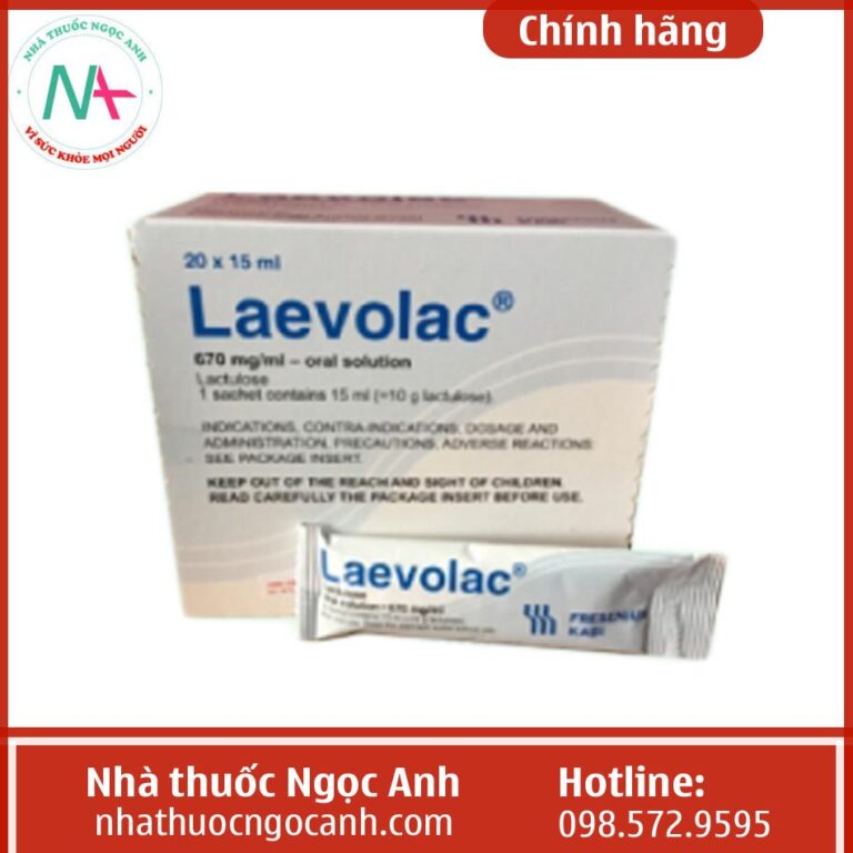 Thuốc Laevolac 670mg/ml có tác dụng gì, giá bao nhiêu, mua ở đâu